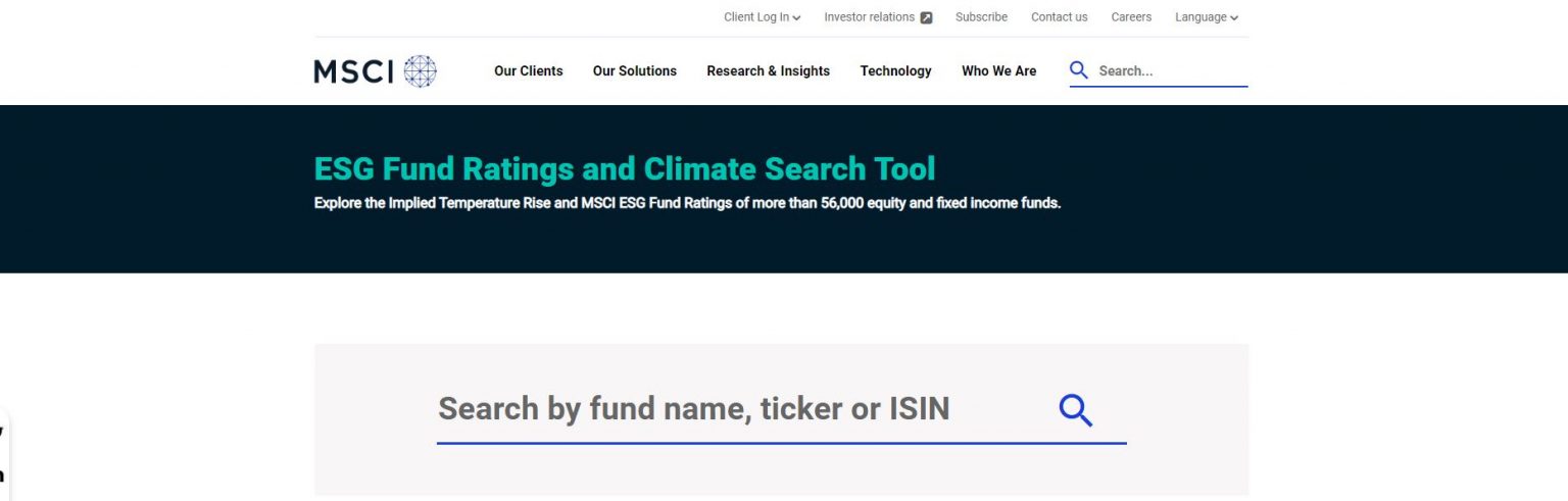10 free ESG data sources and scores for any investor - Sustainable ...