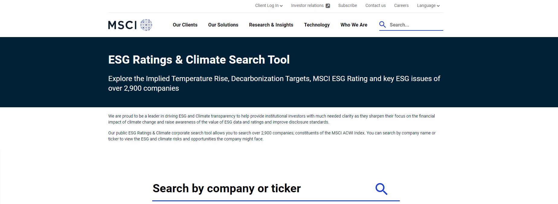 10 free ESG data sources and scores for any investor - Sustainable ...