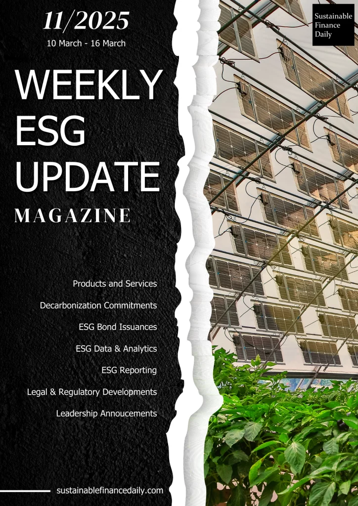 Weekly ESG Update 11/2025 (10.03. - 16.03.) - Sustainable Finance Daily